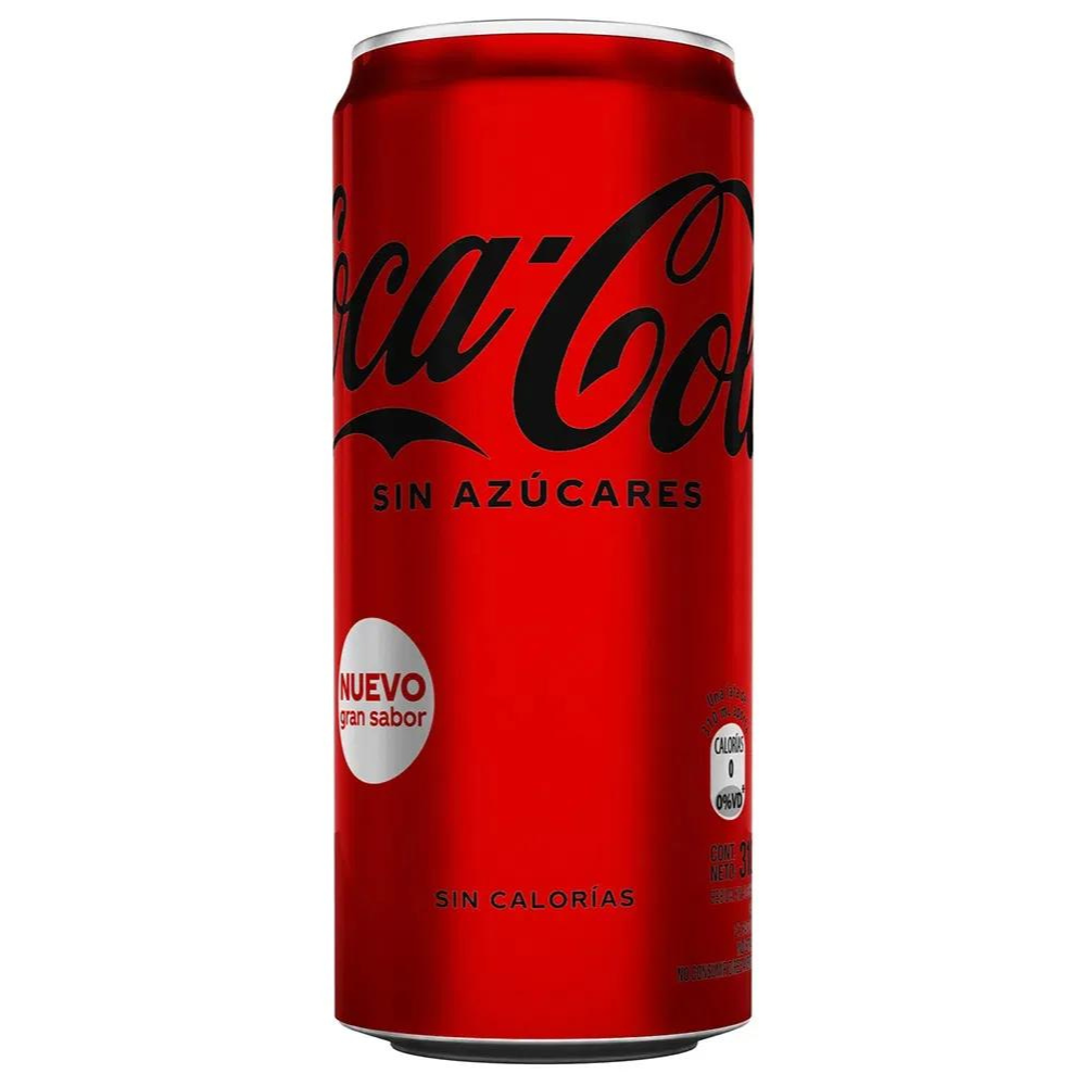 GASEOSA LATA COCA COLA ZERO X 310 CC | TiendaVines